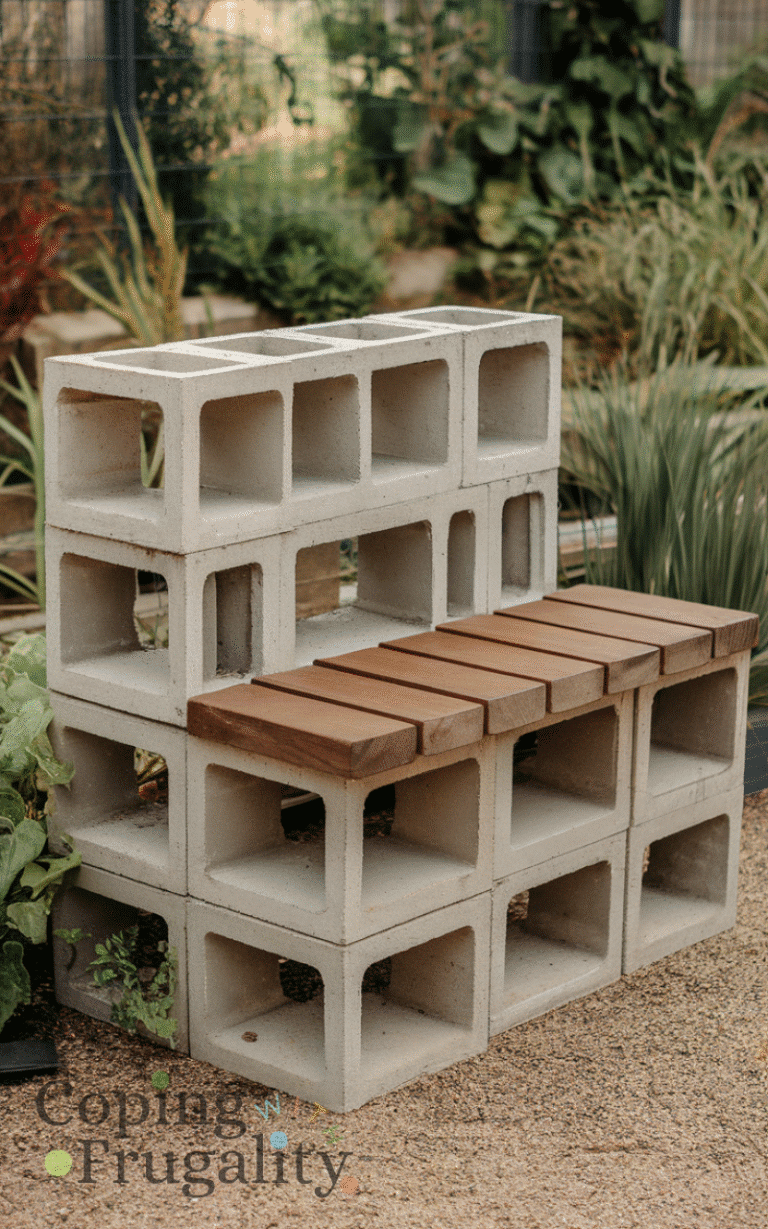 18 Best Outdoor Seating Ideas on a Budget Anyone Can Build - Coping ...