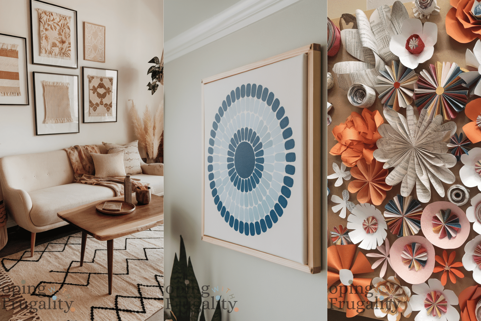 Easy DIY Wall Art Ideas on a Budget to Transform Your Home - Coping ...