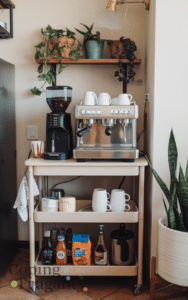 Best & Easy Kitchen Coffee Station Setup on a Budget - Coping With ...