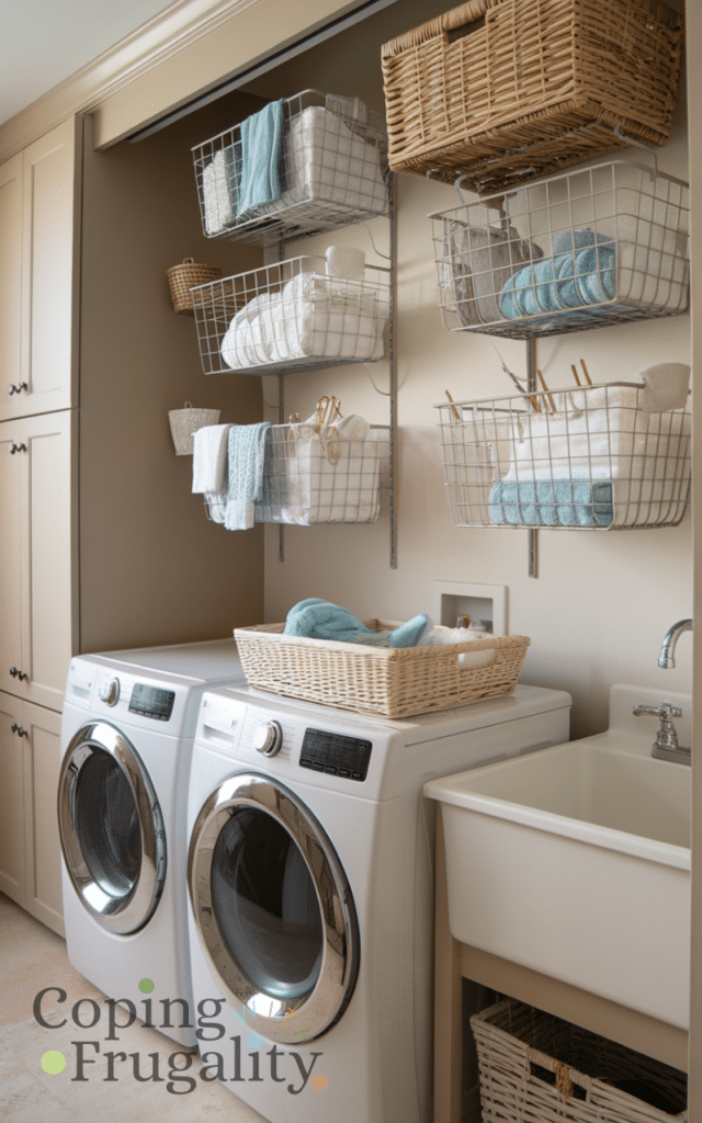 15 Easy Laundry Room Storage Ideas for Small Homes on a Budget - Coping ...