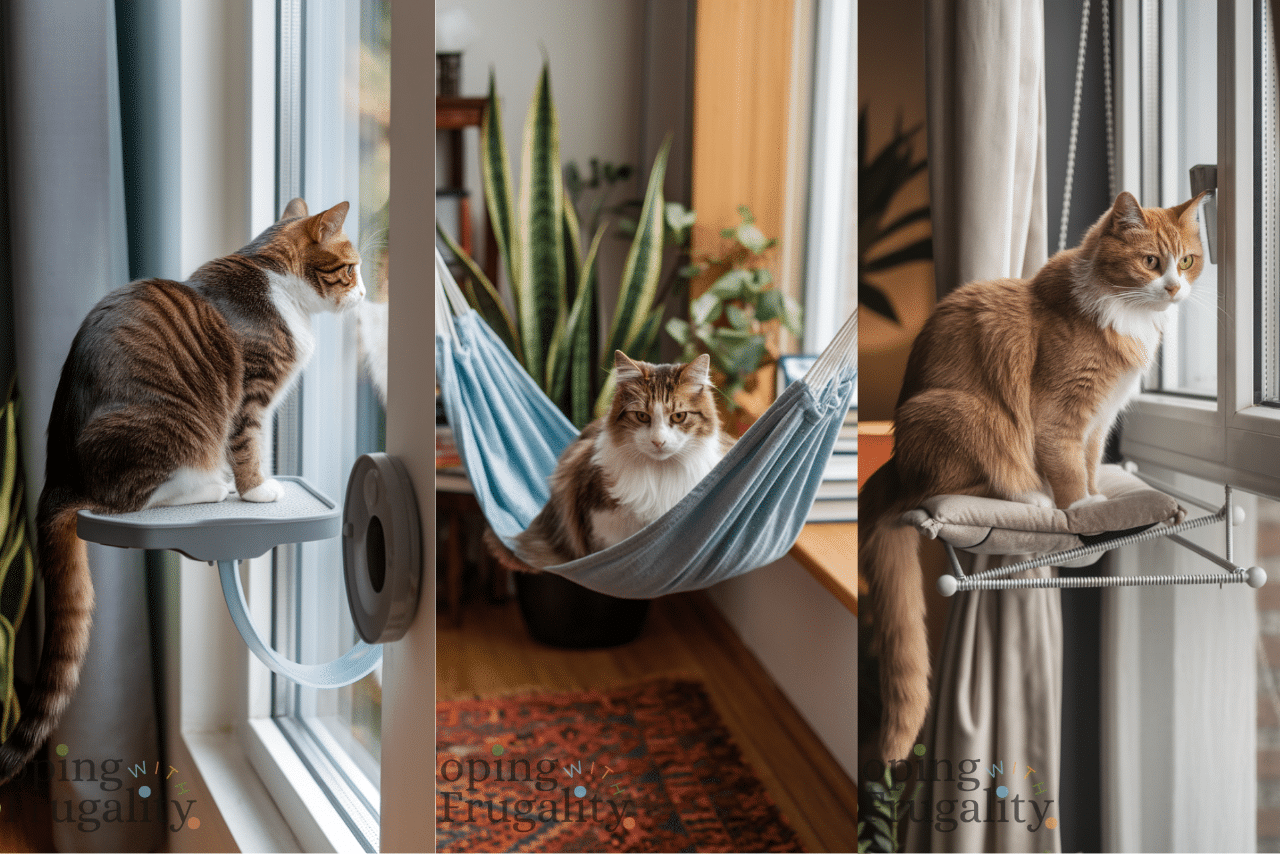 Best Cat Window Perch Ideas Without Drilling on a Budget - Coping With ...